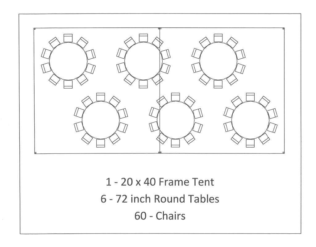 20 x 40 Frame Tent